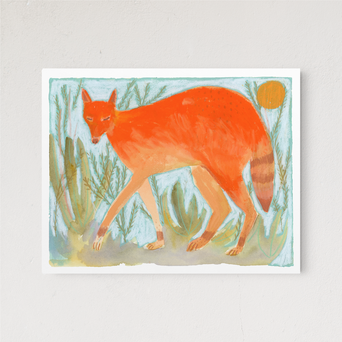 Quiet Fox – The Crafted Prints