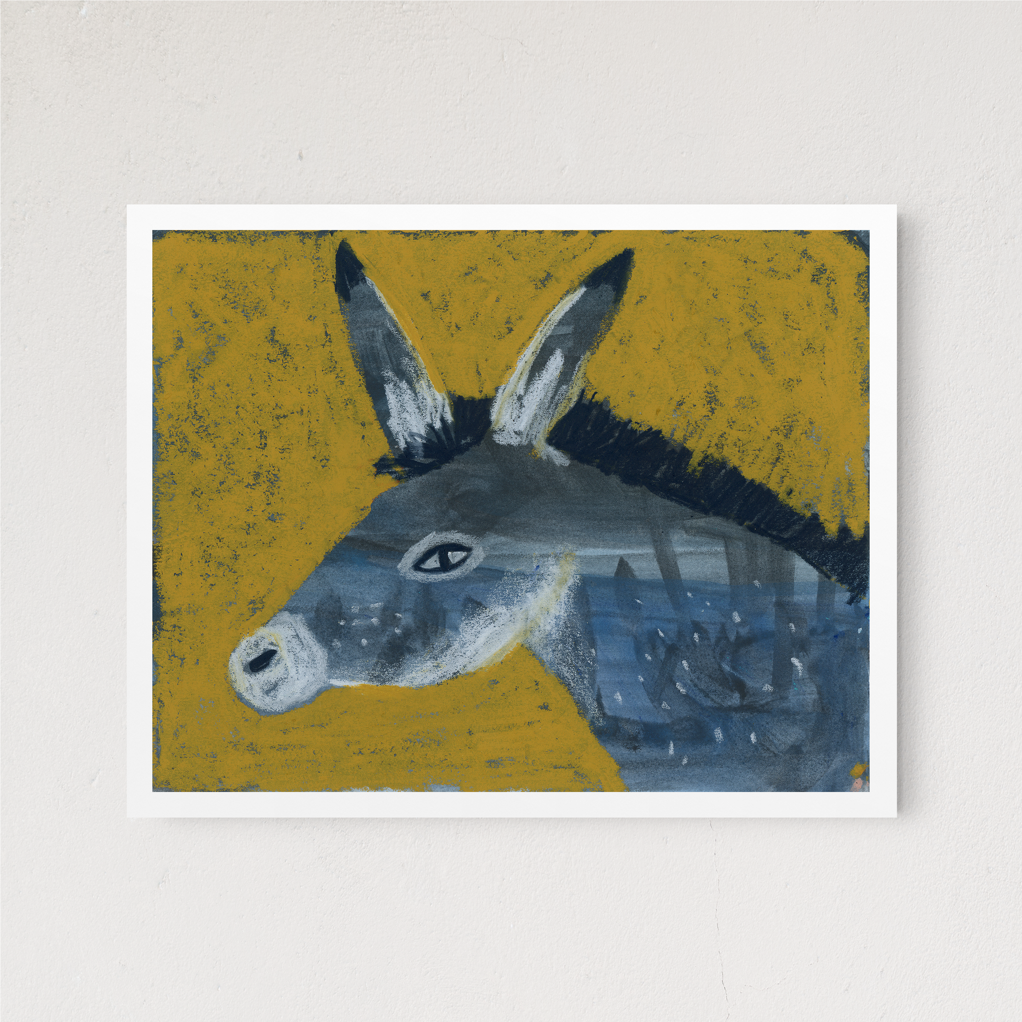 Wild Blue Burro – The Crafted Prints