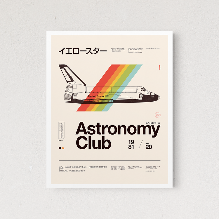 Astronomy Club – The Crafted Prints