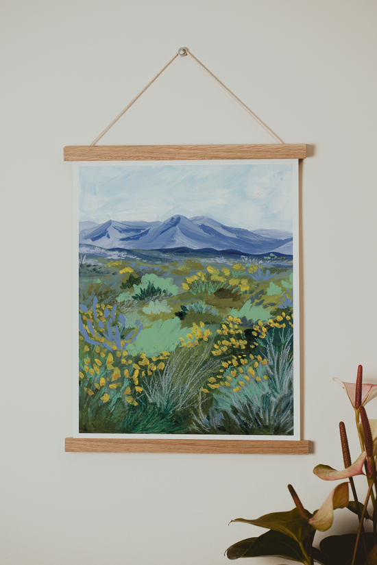 Blue Valley – The Crafted Prints