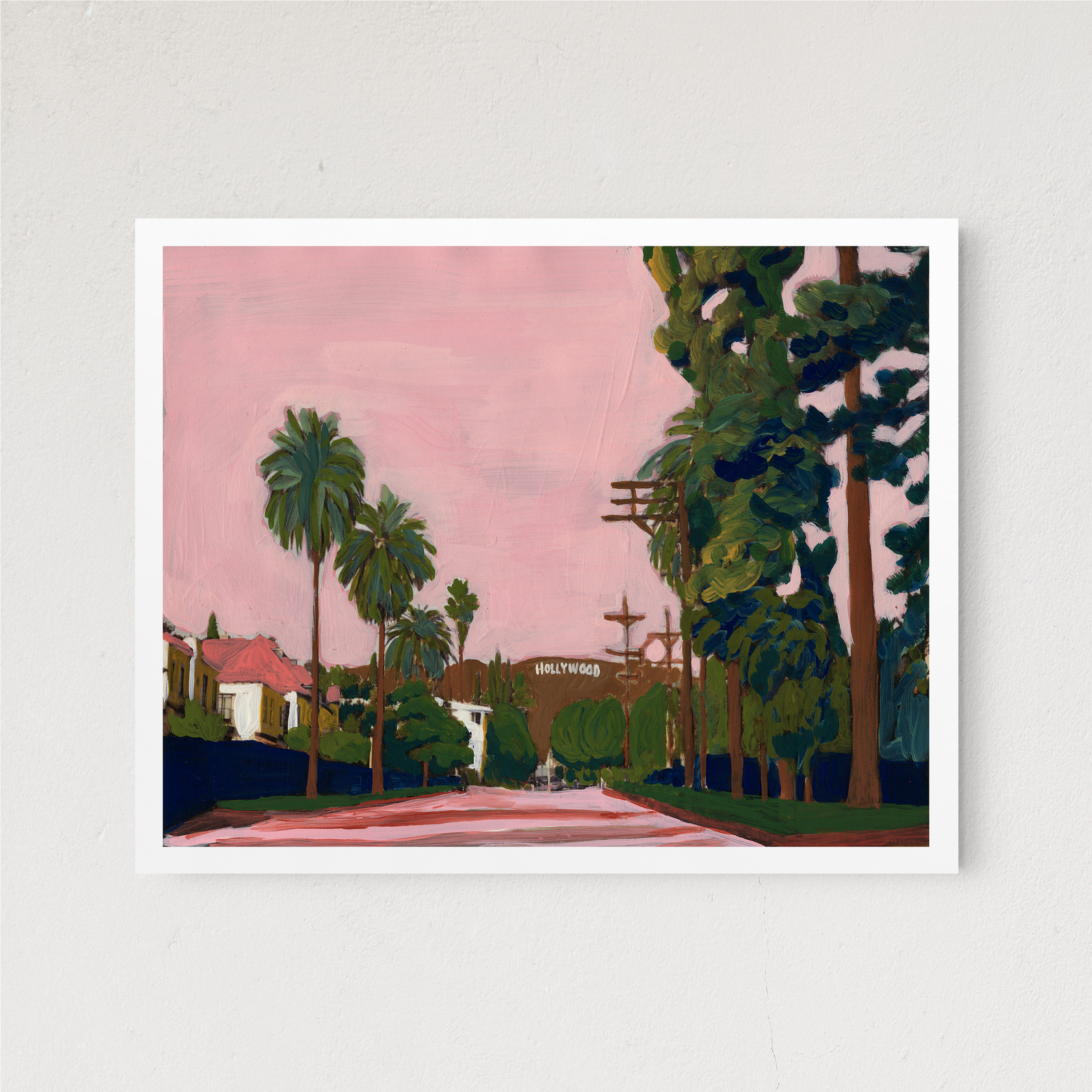 Hollywood Sign Los Angeles – The Crafted Prints