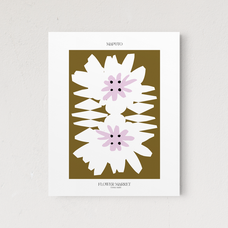 Flower Market Maputo Mozambique – The Crafted Prints