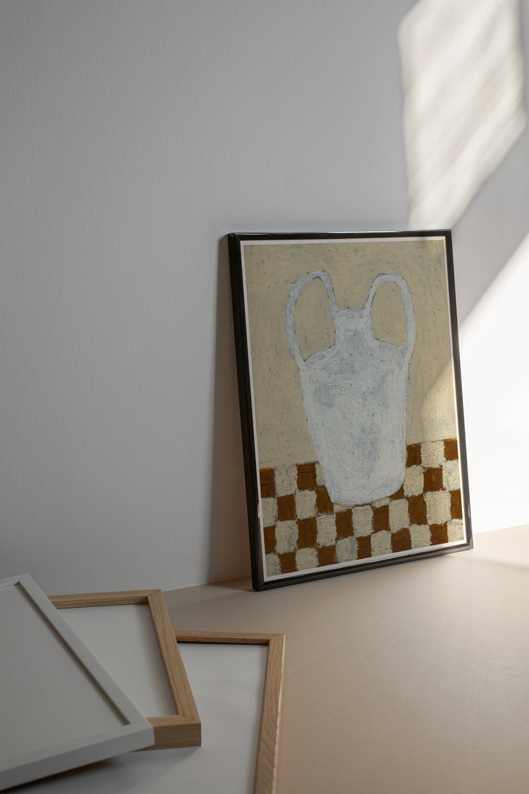Oil Pastel Vase – The Crafted Prints