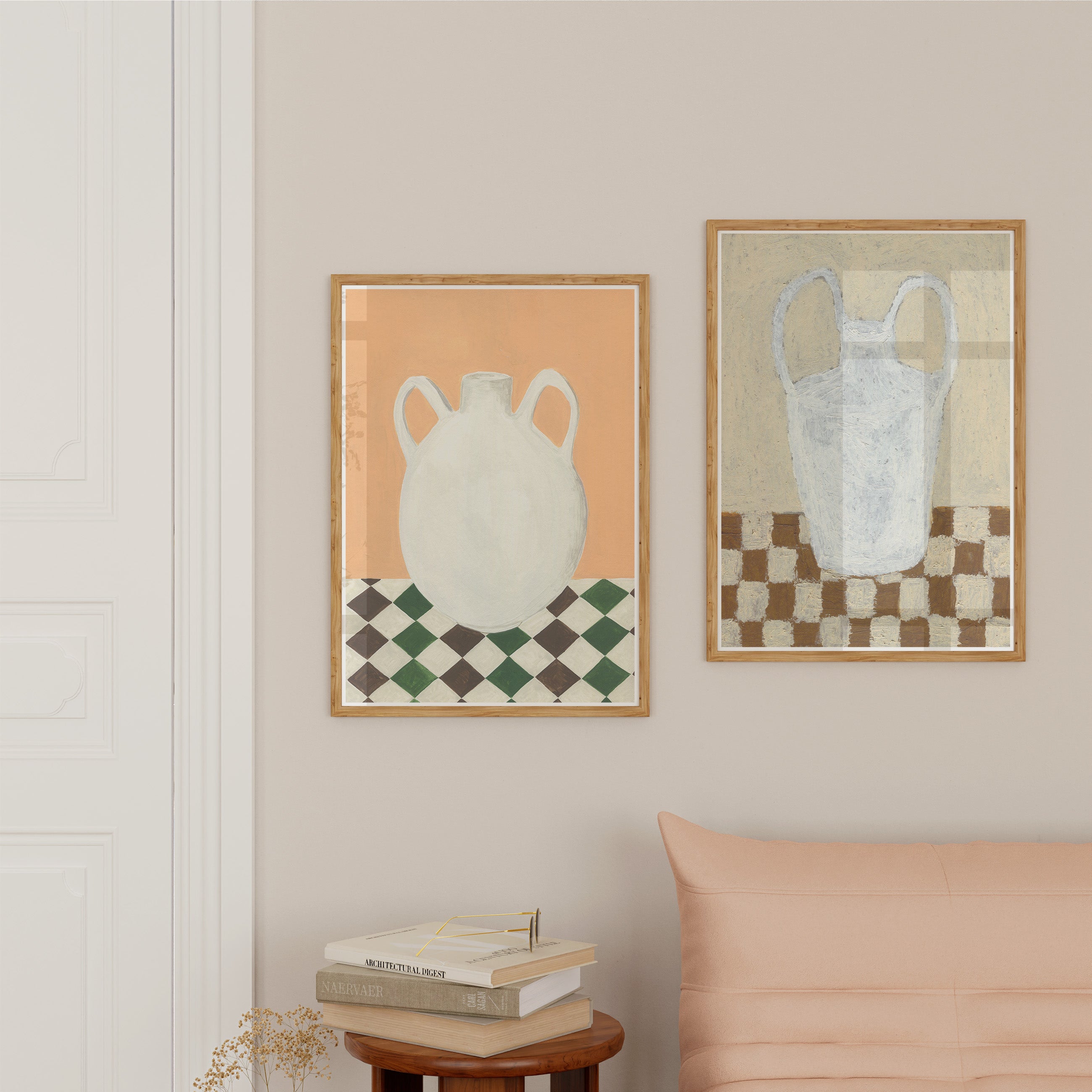 Oil Pastel Vase – The Crafted Prints
