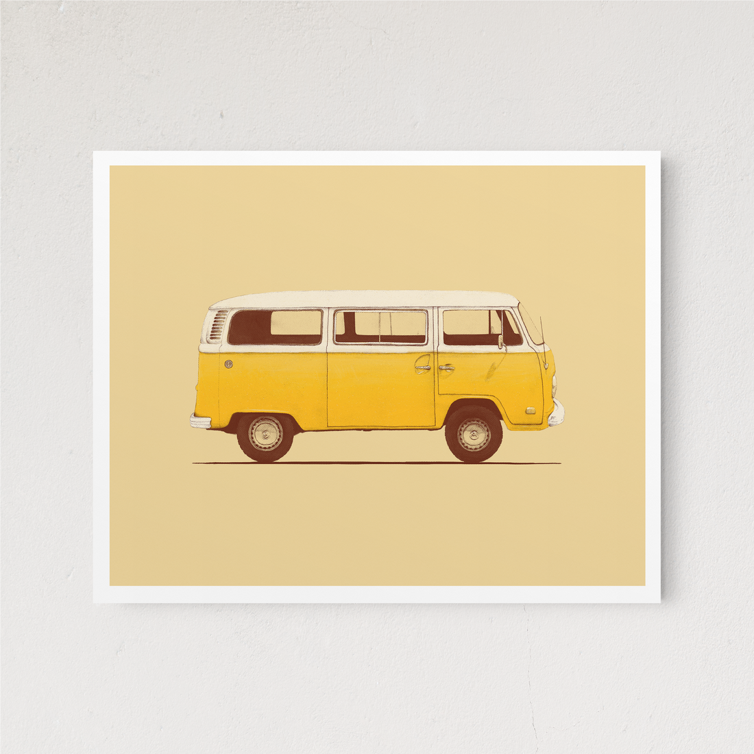 Yellow Van – The Crafted Prints